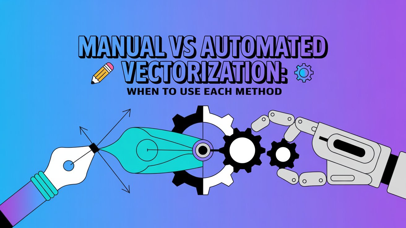 Manual Vs Automated Vectorization When To Use Each Method